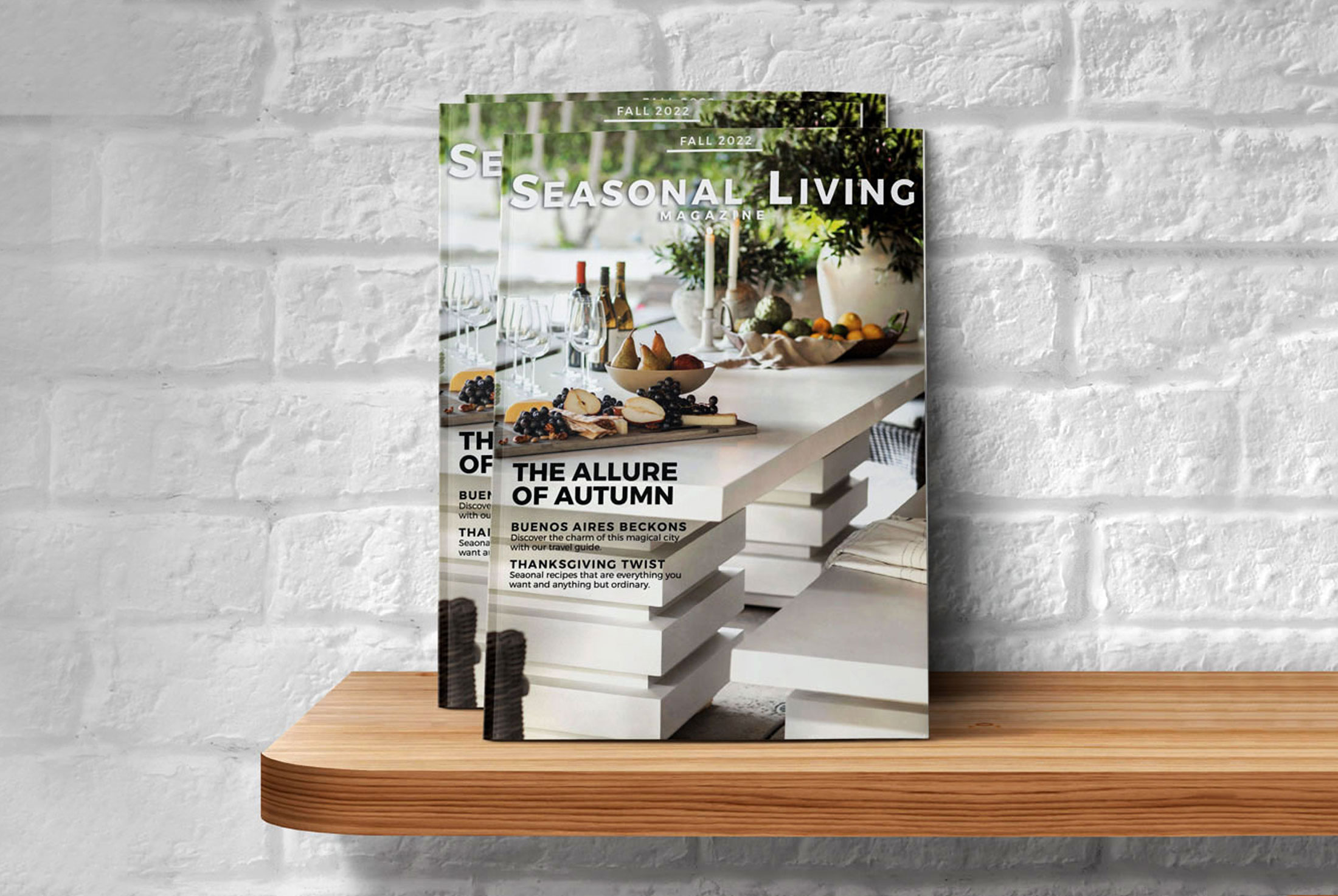 seasonal living magazine fall22 covers - Seasonal Living