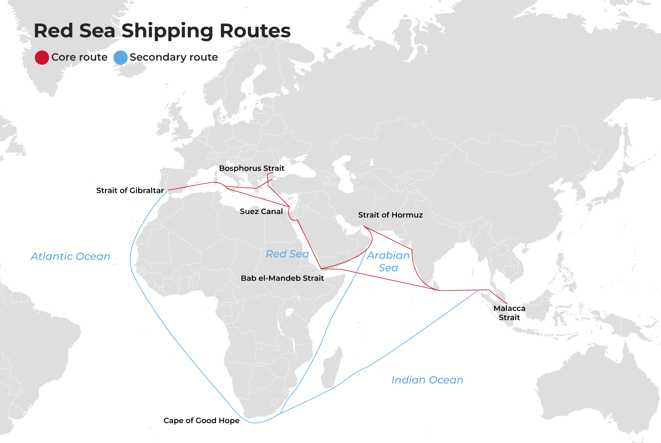 red sea shipping routes - Seasonal Living